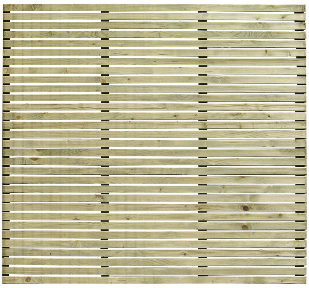 Harmony Single Slatted Panel | TimberStore UK