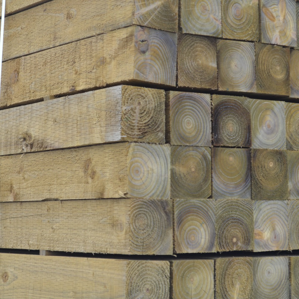 100mm (4") Square Fence Posts | TimberStore UK
